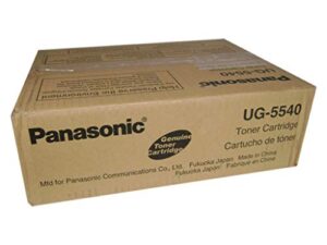 panasonic toner cartridge, 10000 page yield, black (ug-5540)