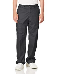 wonderwink men's wonderwork cargo pant, pewter, large