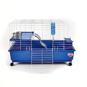 kaytee deluxe 2-level habitat for pet guinea pigs