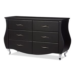 baxton studio bbt2039-black-dresser dressers, medium, black