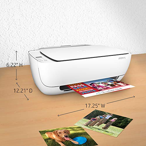 HP DeskJet 3634 Compact All-in-One Wireless Printer with Mobile Printing, HP Instant Ink or Amazon Dash replenishment readyy (K4T93A)