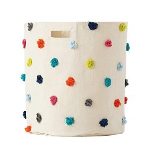 pehr designs multi pom pom hamper