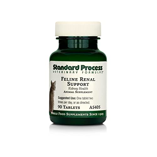 Standard Process - Feline Renal Support - Kidney and Urinary Health for Cats - 90 Tablets