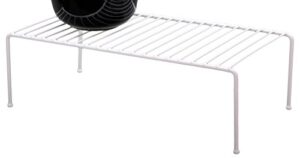 shelf orgnzr steel wht