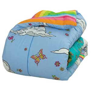 Kidz Mix Rainbow Unicorn Bed in a Bag, Twin