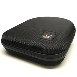 protective case for audio-technica headphones ath-msr7gm, ath-msr7 bk, ath-m40x, ath-m50, ath-m50x, ath-m40 fs, ath-m50x, ath-m70x, ath-m40x-sg-6, ath-m70x-sg-5, ath-pro700 mk2