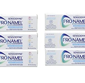 Sensodyne Pronamel Toothpaste, Gentle Whitening, Alpine Breeze Travel Size 0.8 Ounce (Pack of 6)