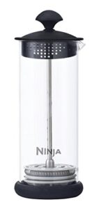 ninja coffee bar easy milk frother with press froth technology, 12 ounces