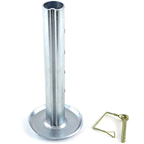 Red Hound Auto Jack Stand Drop Leg for 2 Inch Inner Diameter Jacks Foot Pad Insert Camper Trailer Extra Height - Read Full Description to Ensure Fitment