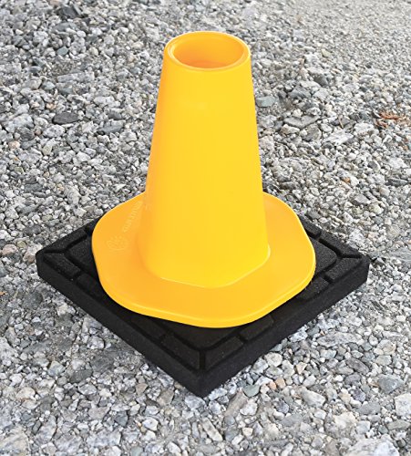 Camco Camper/RV Leveling Block Flex Pad | Features Flexible Non-Slip Design & Crafted of UV-Resistant Weatherproof Recycled Material | Great for Gravel, Tree Roots, and Uneven Surfaces | 2-Pk (44600)