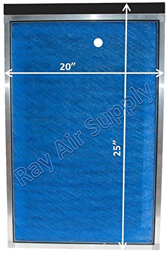 RAYAIR SUPPLY 20x25 Air Ranger Replacement Filter Pads 20X25 (3 Pack)