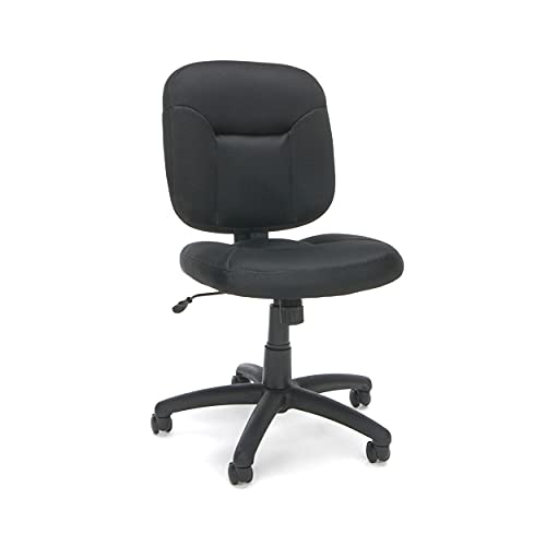 OFM ESS Collection Armless Task Chair, in Black (ESS-101-BLK)