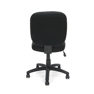 OFM ESS Collection Armless Task Chair, in Black (ESS-101-BLK)