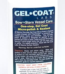 Gel Coat Labs One-Step Gel Coat Micro-Polish & Sealant, 16 fl. Oz.