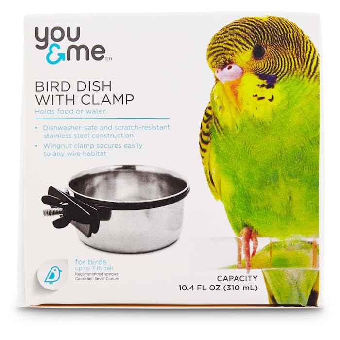 You & Me Stainless Steel Coop Cup with Clamp, Medium