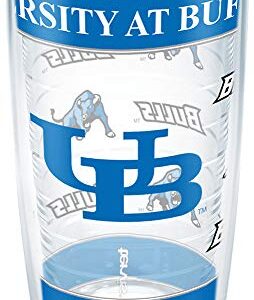 Tervis Buffalo University Wrap Individual Tumbler, 16 oz, Clear