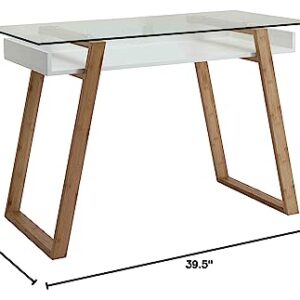 Convenience Concepts Oslo Sundance Desk, White