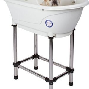 Flying Pig™ Pet Dog Cat Portable Bath Tub (White, 37.5"x19.5"x35.5")