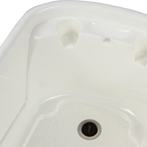 Flying Pig™ Pet Dog Cat Portable Bath Tub (White, 37.5"x19.5"x35.5")