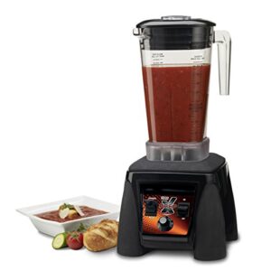 waring (mx1200xtx) - 64 oz blender w/variable speed & the raptor, black