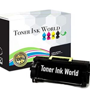 TIW Lexmark MS810 25,000 Page 52D1H00 Remanufactured Toner Cartridge for Compatible for MS810 MS810de MS810n MS810dtn MS811 MS811n