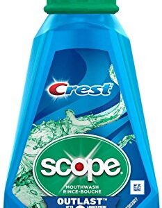 Crest Scope Outlast Mouthwash - 16.9 oz - Long Lasting Peppermint