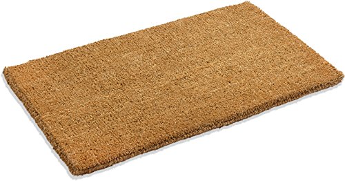 Kempf Natural Coco Coir Doormat, 22-inch by 36-inch, 1" Thick Low Clearance