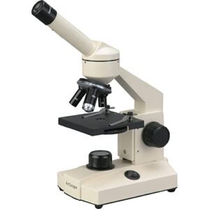 AmScope - 40X-1000X Cordless LED Student Biological Compound Microscope + Slide Preparation Kit + World of The Microscope Book - M100C-LED-SP14-WM