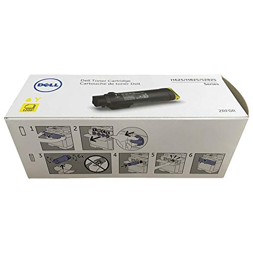 Dell 2rf0r Toner, 1,200 Page-Yield, Yellow