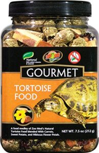 zoo med gourmet tortoise food (7.5 oz)