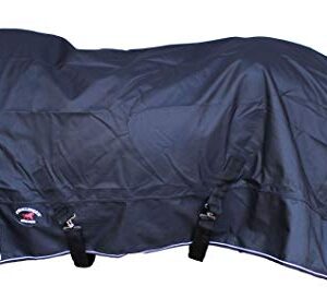 CHALLENGER 74" 1200D Turnout Rain Horse Sheet Light Winter Blanket Gusset 363G