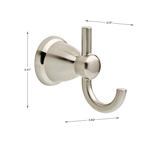 Franklin Brass Kinla Towel Hook, Brushed Nickel, Bathroom Accessories, KIN35-SN-1