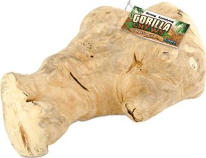 ware manufacturing gorilla chew, large, long lasting wood chew for dogs