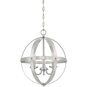 westinghouse lighting 6341900 ceiling light indoor, 3, brushed nickel