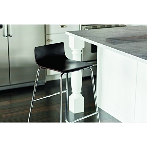 Safco Products 4299ES Bosk Bentwood Bar Stool, Espresso