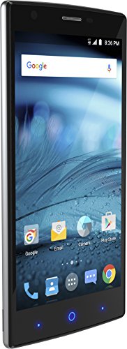 ZTE Z Max 2 16GB 5.5" HD Display Unlocked GSM Quad-Core Android Smartphone w/ 8MP Camera - Black