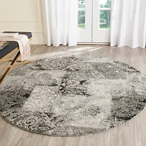 SAFAVIEH Retro Collection Accent Rug - 3' x 5', Cream & Grey, Modern Abstract Design, Non-Shedding & Easy Care, Ideal for High Traffic Areas in Entryway, Living Room, Bedroom (RET2137-1180)