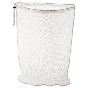 rubbermaid commercial u210 laundry net, 24w x 24d x 36h, synthetic fabric, white