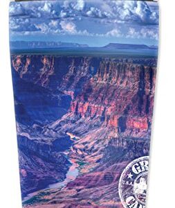 Mugzie "Grand Canyon" Stainless Steel Travel Mug with Insulated Wetsuit Cover, 20 oz, Black