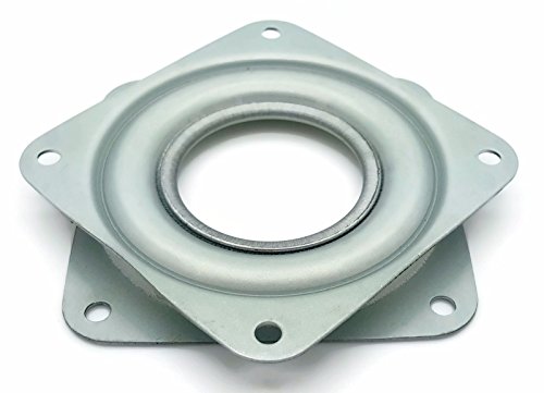 One Square 4" Inch Lazy Susan Turntable Bearing - 5/16" Thick & 300 LB Capacity