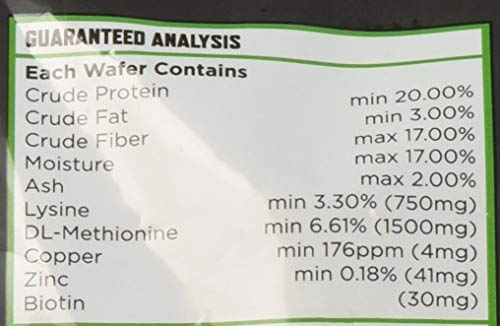 Majesty's Biotin Wafers - Superior Horse / Equine Hoof and Coat Support Supplement - Copper, Zinc, Lysine, Methionine - 30 Count (1 Month Supply)