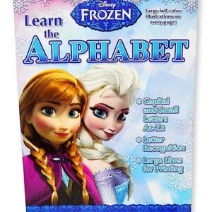 Disney Frozen Learn The Alphabet Workbook