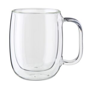 ZWILLING J.A. Henckels Coffee Mug 2 Piece, Clear