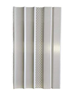 mobile home skirting vented white panels box of 10 16" wide x 28" tall. premium 40 mil thickness