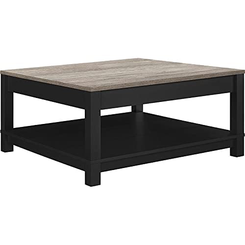 Ameriwood Home Carver Coffee Table, Black,5047196PCOM