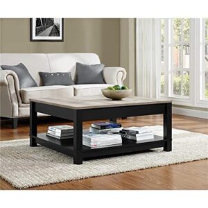 Ameriwood Home Carver Coffee Table, Black,5047196PCOM