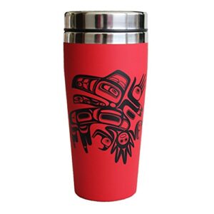 16 oz running raven travel mug