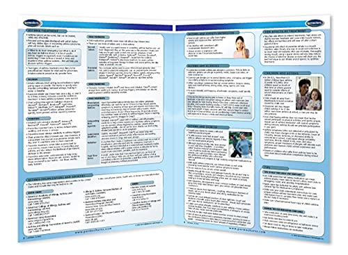 Asthma - Health Medical Quick Reference Guide - 4-page 8.5" x 11" Laminated