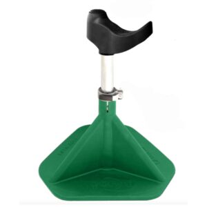 hoof-it green hoof stand - the blacksmith model (green)