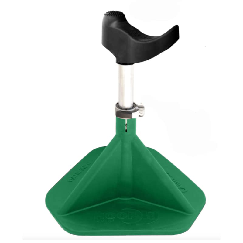 HOOF-IT Green Hoof Stand - The Blacksmith Model (Green)